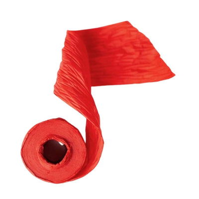 Eco-friendly Paper Ribbon in Red - Recyclable and Non-Toxic - Wrappily