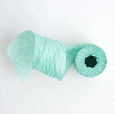 Eco-friendly Paper Ribbon in Sea Green - Recyclable and Non-Toxic ...